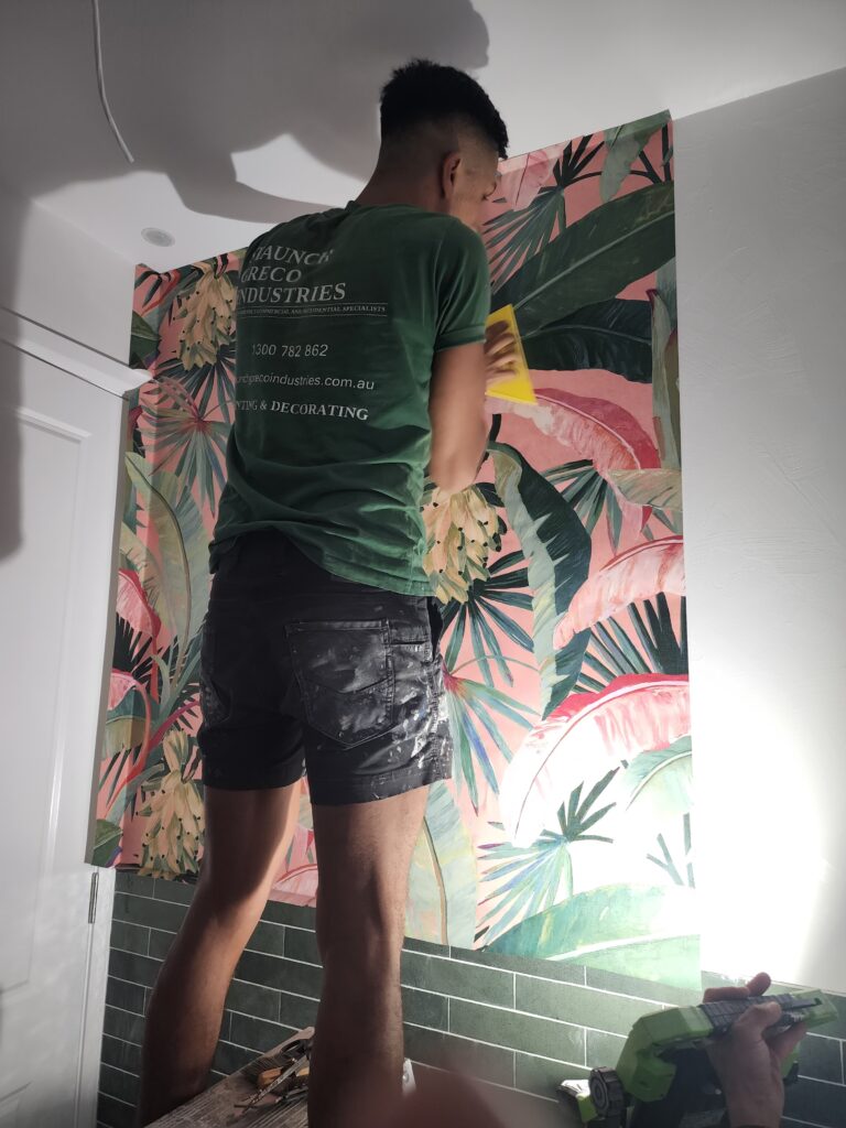 Wallpaper Installers Melbourne: A Staunch Jungle Installation ...